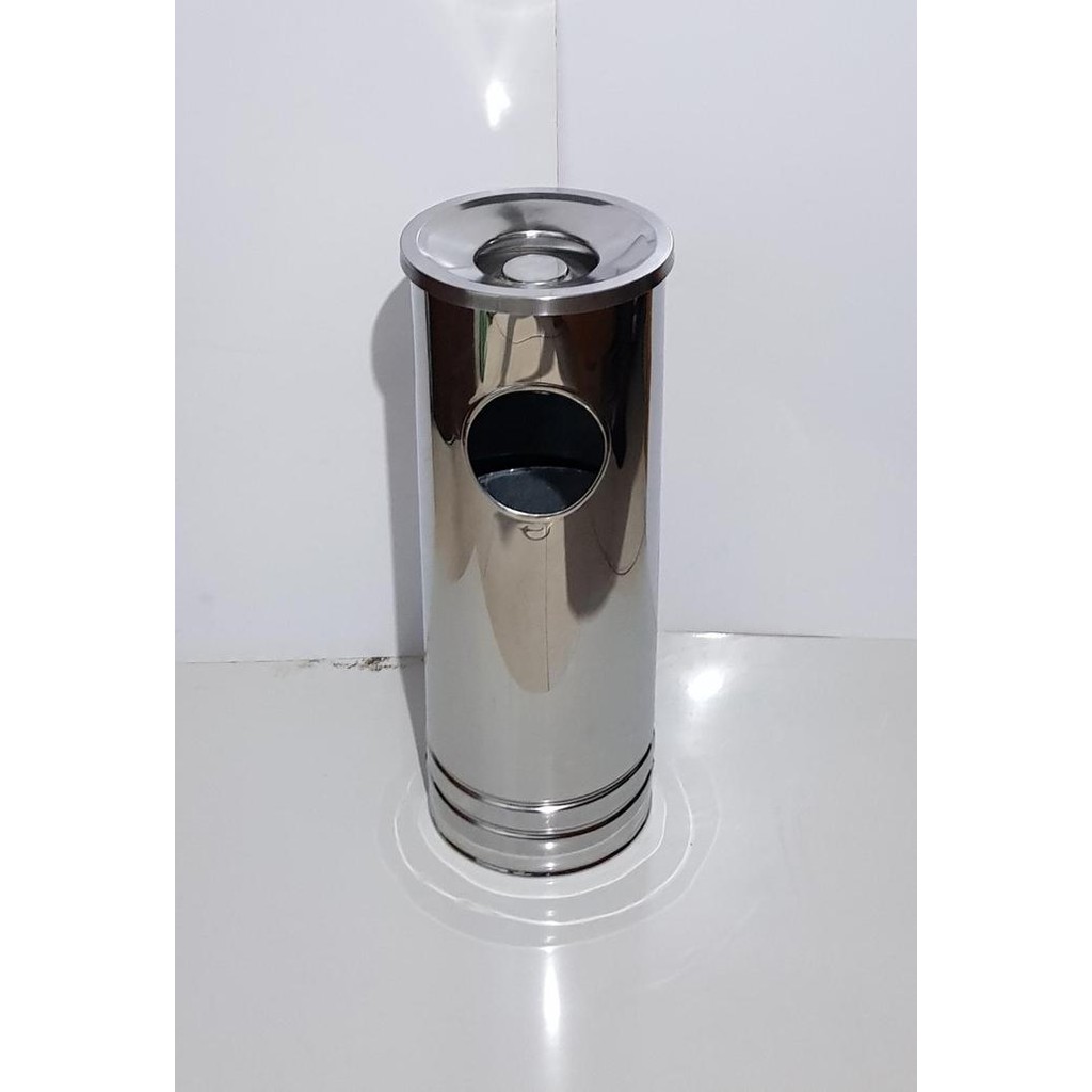 Jual Hot Produk TEMPAT SAMPAH ASBAK STAINLESS BESAR TONG SAMPAH ...