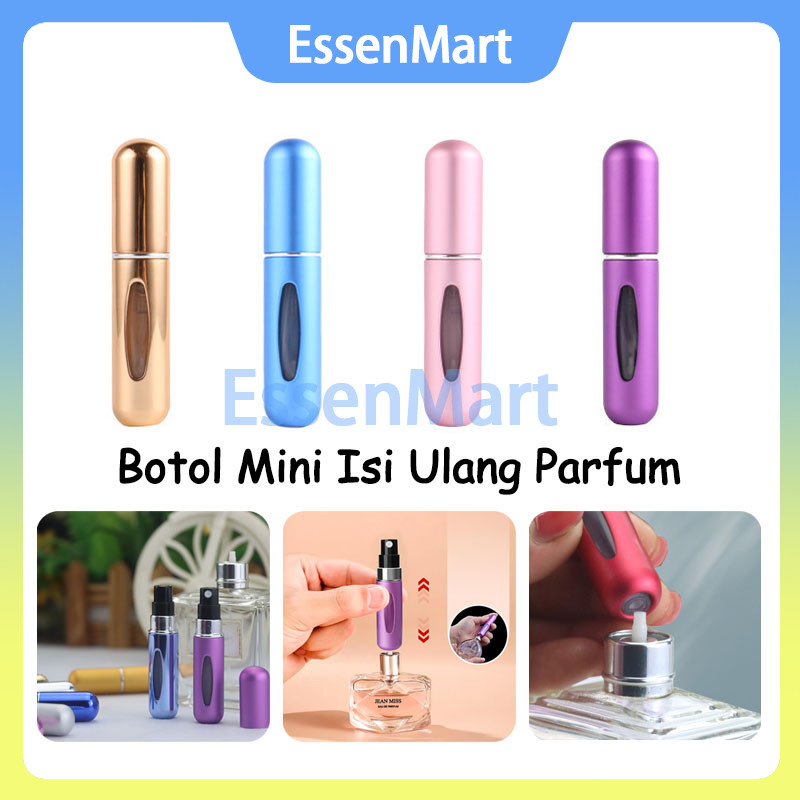 Jual Botol Mini Isi Ulang Parfum 5ML / Botol Refill Parfum Mini ...