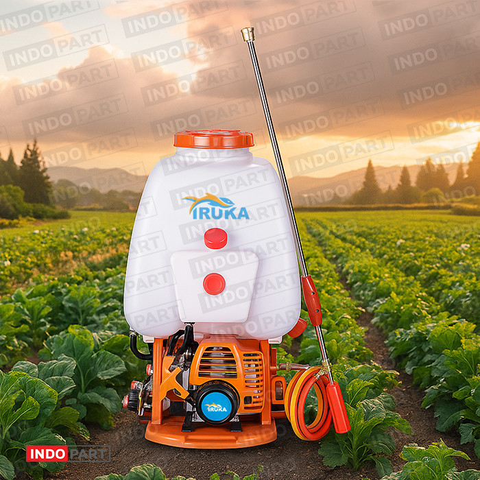 Jual Mesin Knapsack Power Sprayer Iruka 2 dan 4 Tak 20 Liter - Alat Semprot Hama Gendong ...