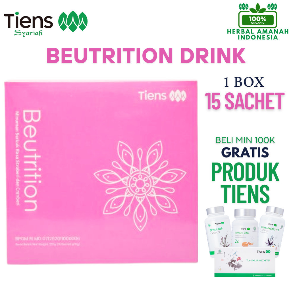 Jual TIENS BEUTRITION DRINK MINUMAN COLLAGEN ORIGINAL SEGEL 1 BOX ...