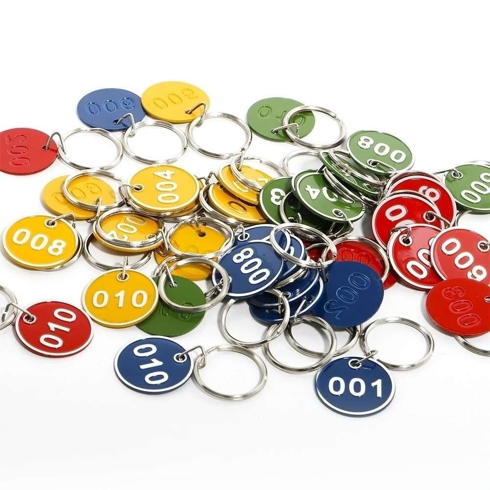 Jual Number Marking Identification Hang Tags Luggage Labels ID Tag With ...