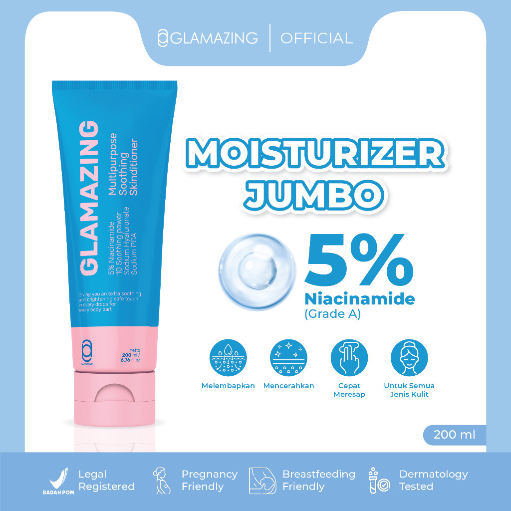 Jual Glamazing Multipurpose Soothing Skinditioner 200ML / Glamazing ...