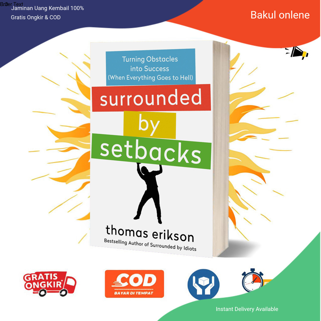 Jual Buku eng Surrounded by Setbacks by Thomas Erikson (English ...