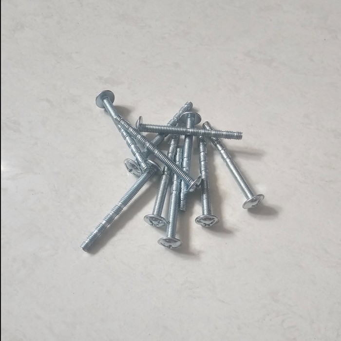 Jual Baut Potong M4 diameter ulir 4mm Sekrup Patah Baut 4mm x 50mm (10 ...