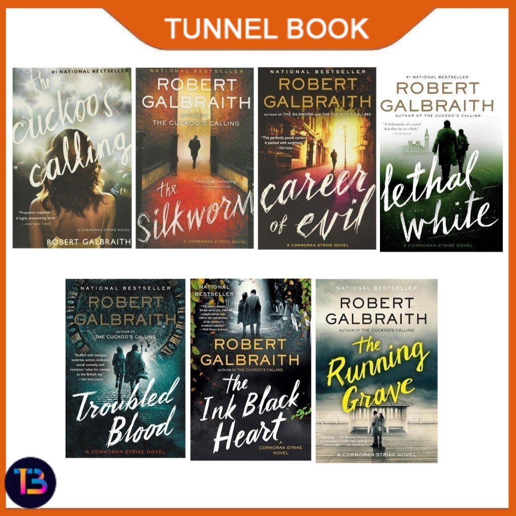 Jual Cormoran Strike (7 book series) by Robert Galbraith - TunnelBook ...