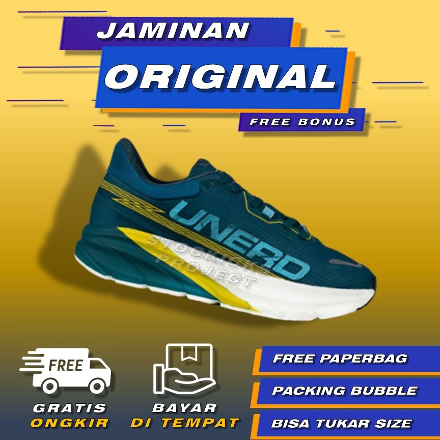 Jual Sepatu Unerd Performance Sombra Neon Volt Sepatu Sport Running ...
