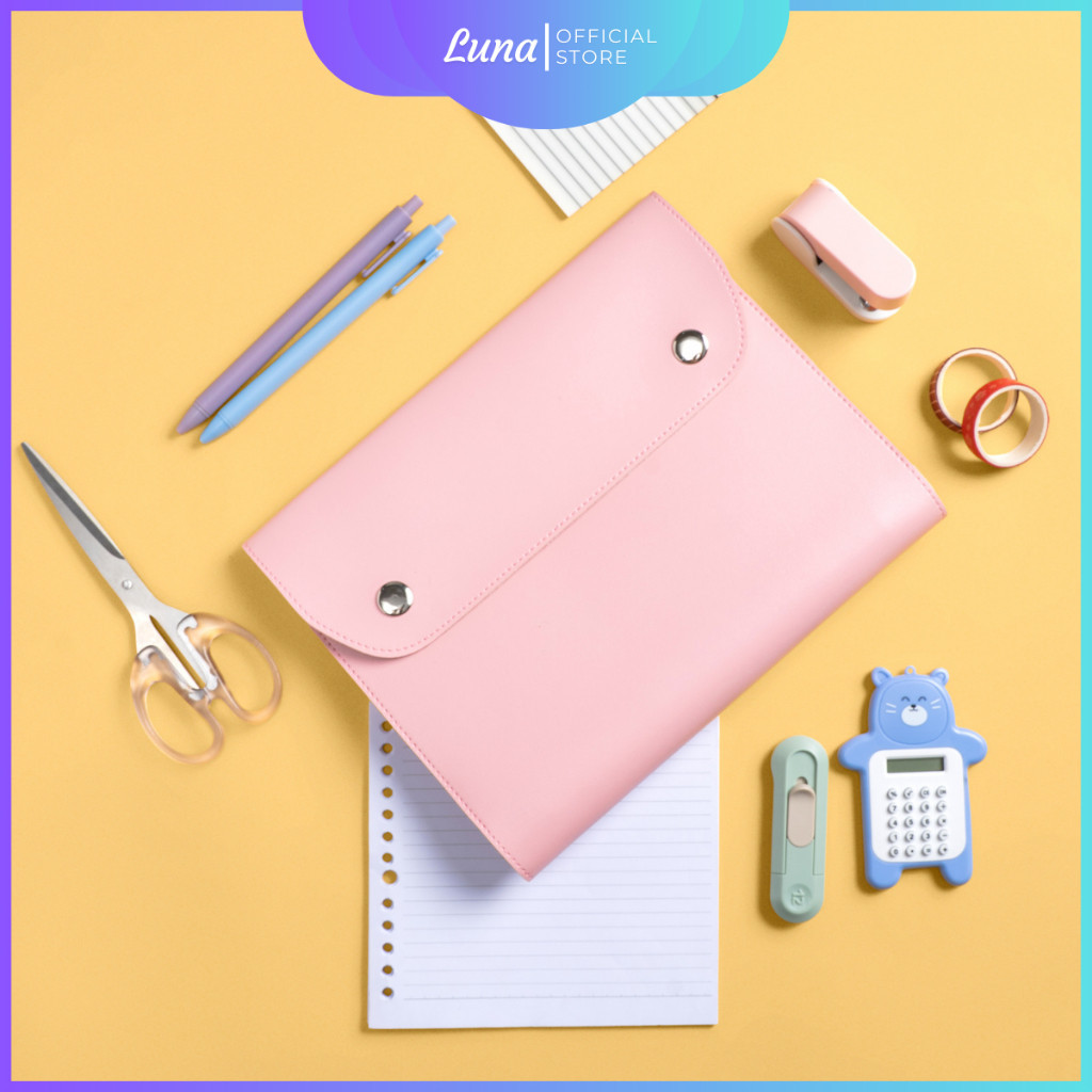 Jual Binder Folder Polos Binder Amplop Kulit Polos Folder Dokumen File ...