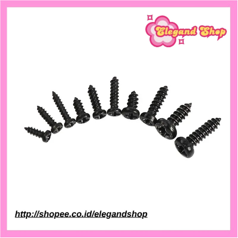 Jual 1000pcs Self Tapping Screws PA M1 M2 M1.4 M1.7 Small Phillips Pan ...