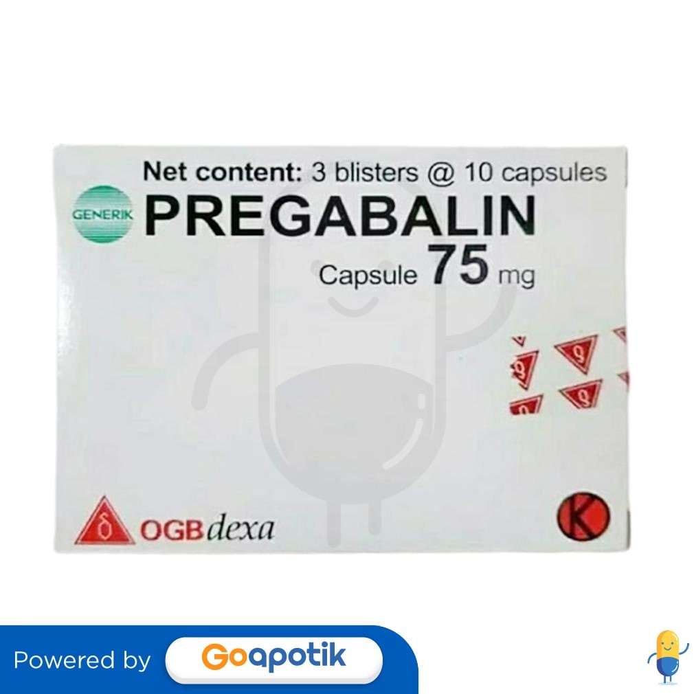 Jual Pregabalin Ogb Dexa Medica 75 Mg Box 30 Kapsul | Shopee Indonesia