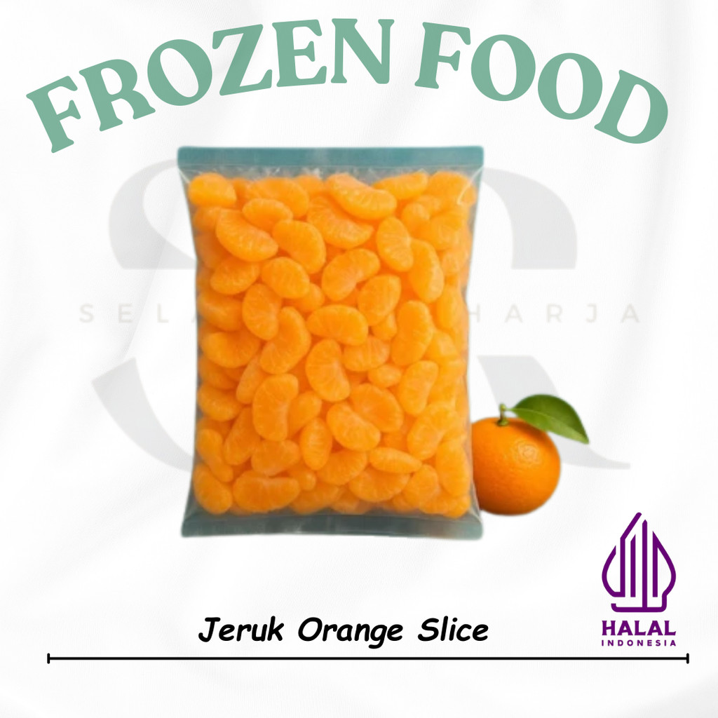 Jual Jeruk Orange Potong Slice Frozen 1kg | Shopee Indonesia