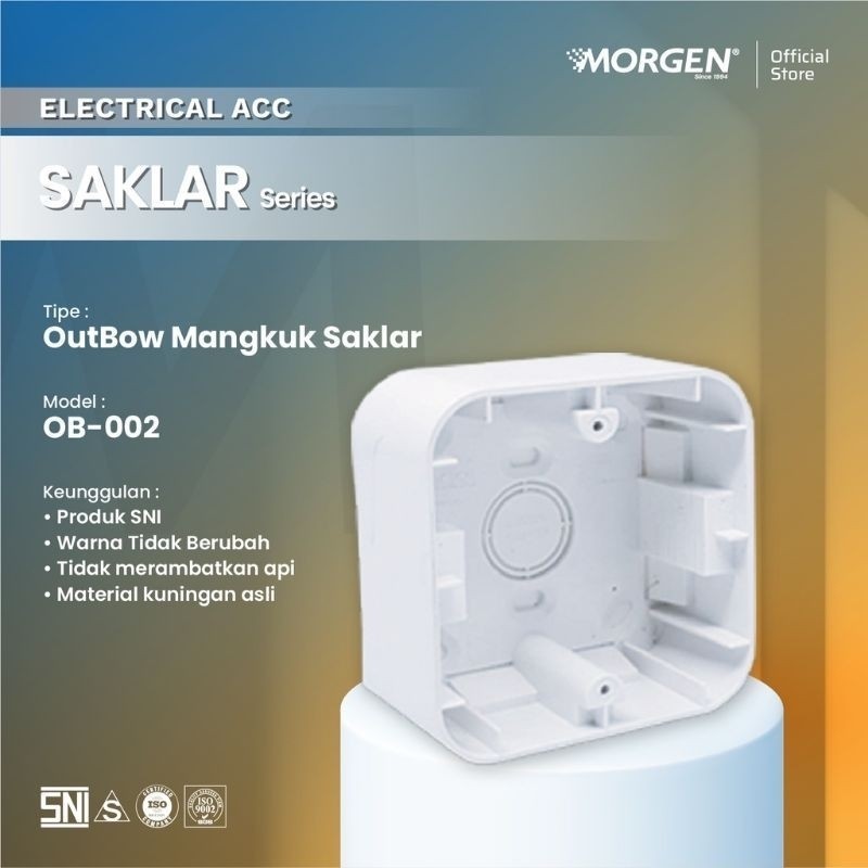 Jual Morgen Outbow Dos OB Dus MG-OB 002 Outbowdus Box Saklar | Shopee ...