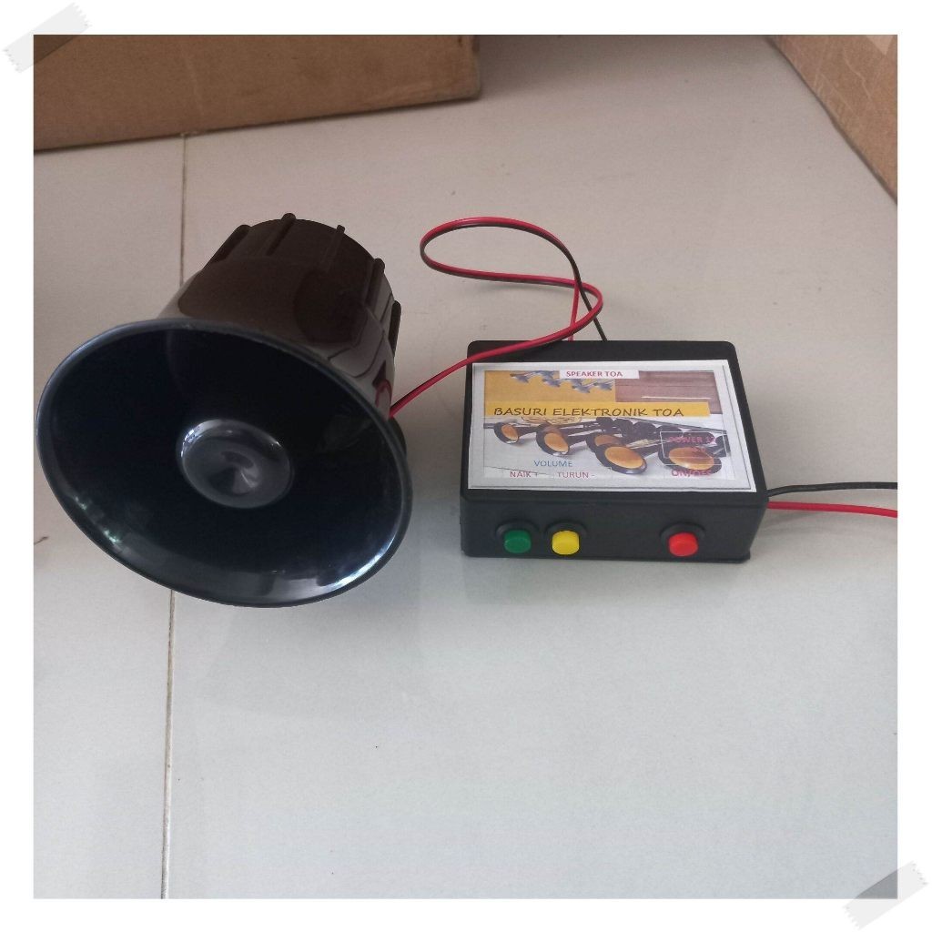Jual Klakson Toa Bermacam Suara untuk Motor Mobil 12/24 Volt Nyaring ...