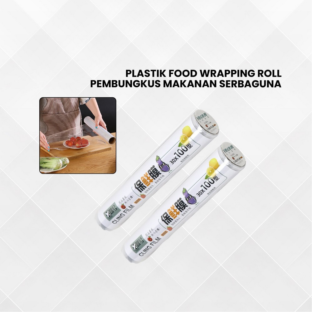 Jual ACEH.NONO 130871 Plastik Wrap Roll Pembungkus Makanan Serbaguna ...