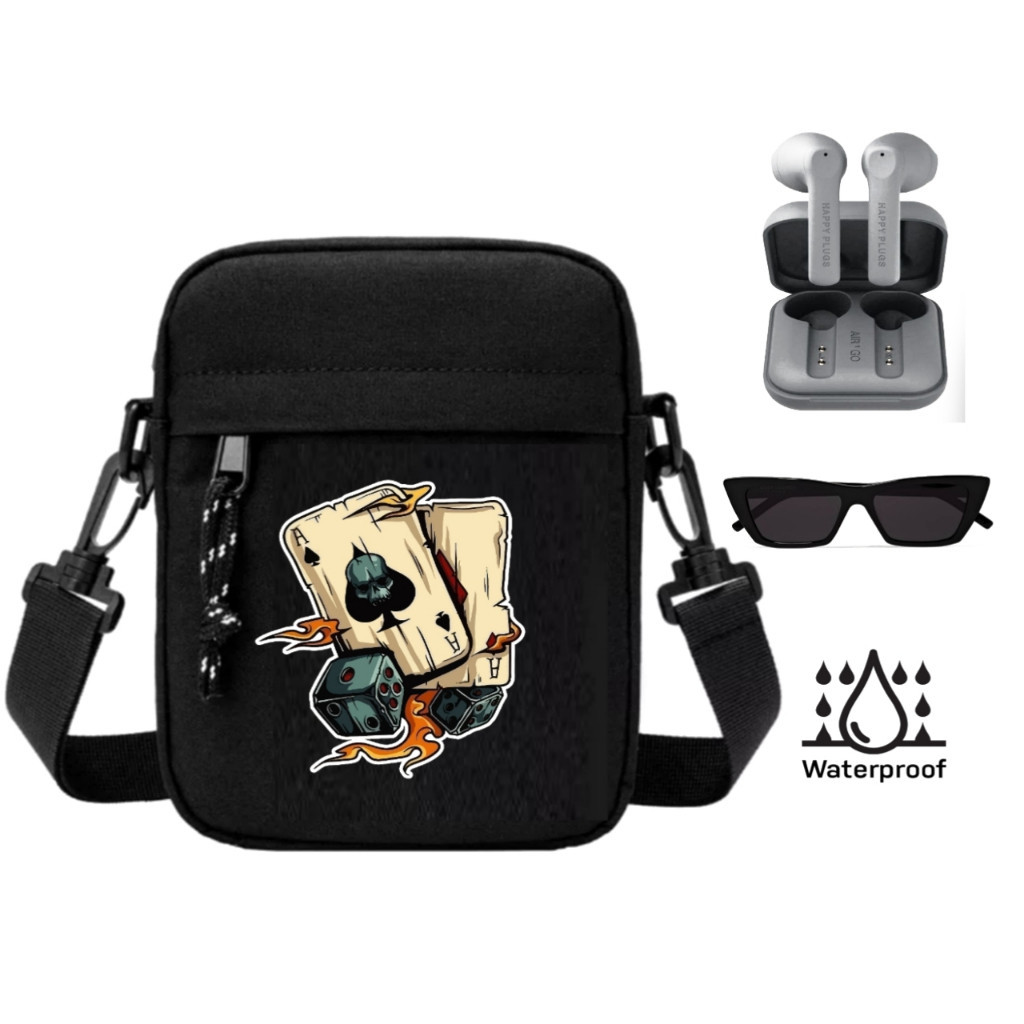 Jual TAS SELEMPANG PRIA murah distro anti air waterproof keren kekinian ...