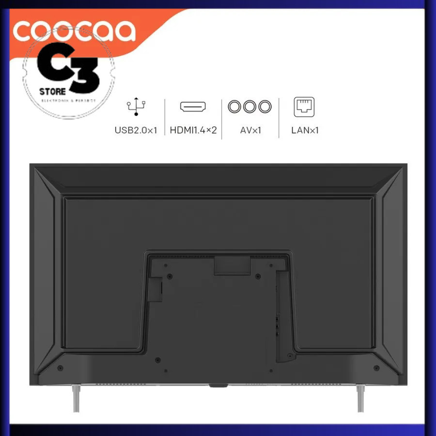 Jual COOCAA SMART TV 40 INCH 40S3U / TV LED SMART 40S3U 40" HD DOLBY ...