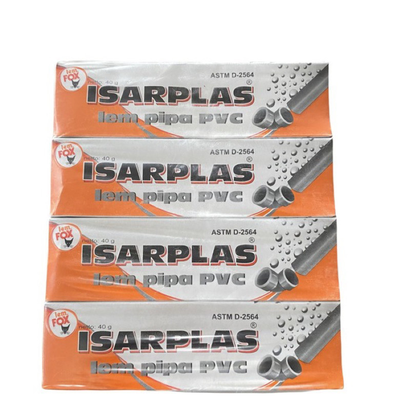 Jual BR54ED LEM PVC KEMASAN BARU /LEM PIPA ISARplas 40gr isi 12pcs | Shopee Indonesia