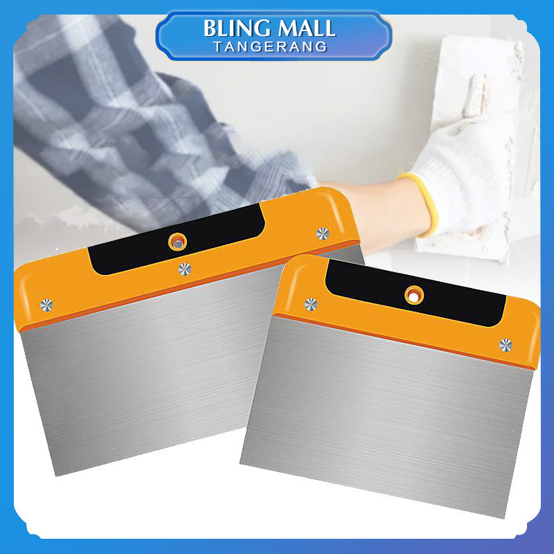 Jual Kape Gypsum Stainless Scraper Dempul Untuk Reparasi Drywall Alat ...