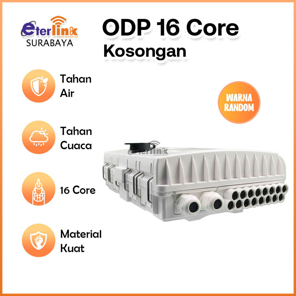 Jual 16 Core Model PLC 1/16 ODP Kosongan Optical Distribution Point ...