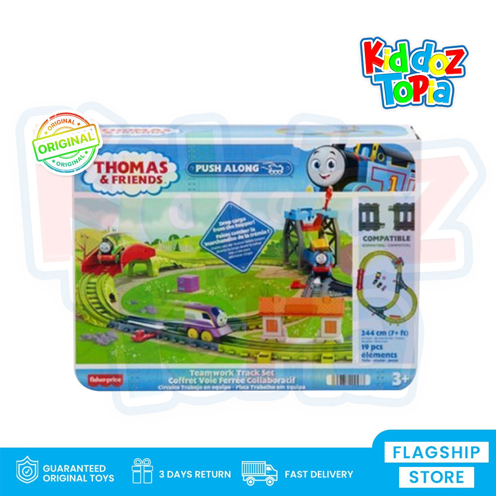 Jual Thomas & Friends Toy Train Teamwork Push Along Engines Thomas ...