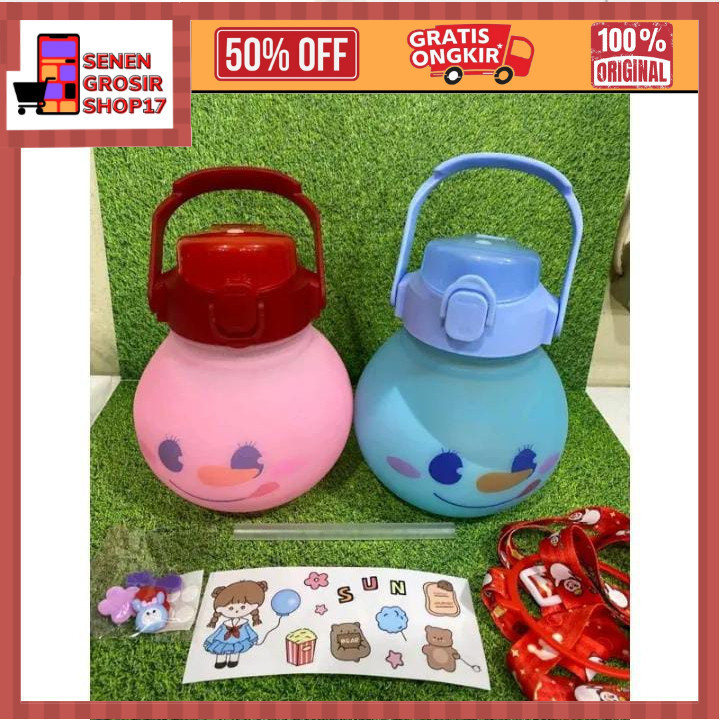 Jual SN COD BOTOL MIXUE GEMOY/1300 ML GRADASI WARNA | Shopee Indonesia