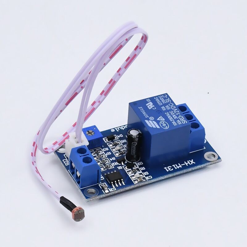 Jual Sensor LDR DC 5V 12V 24V 10A XH-M131 Light Control Switch Photoresistor Relay Module ...