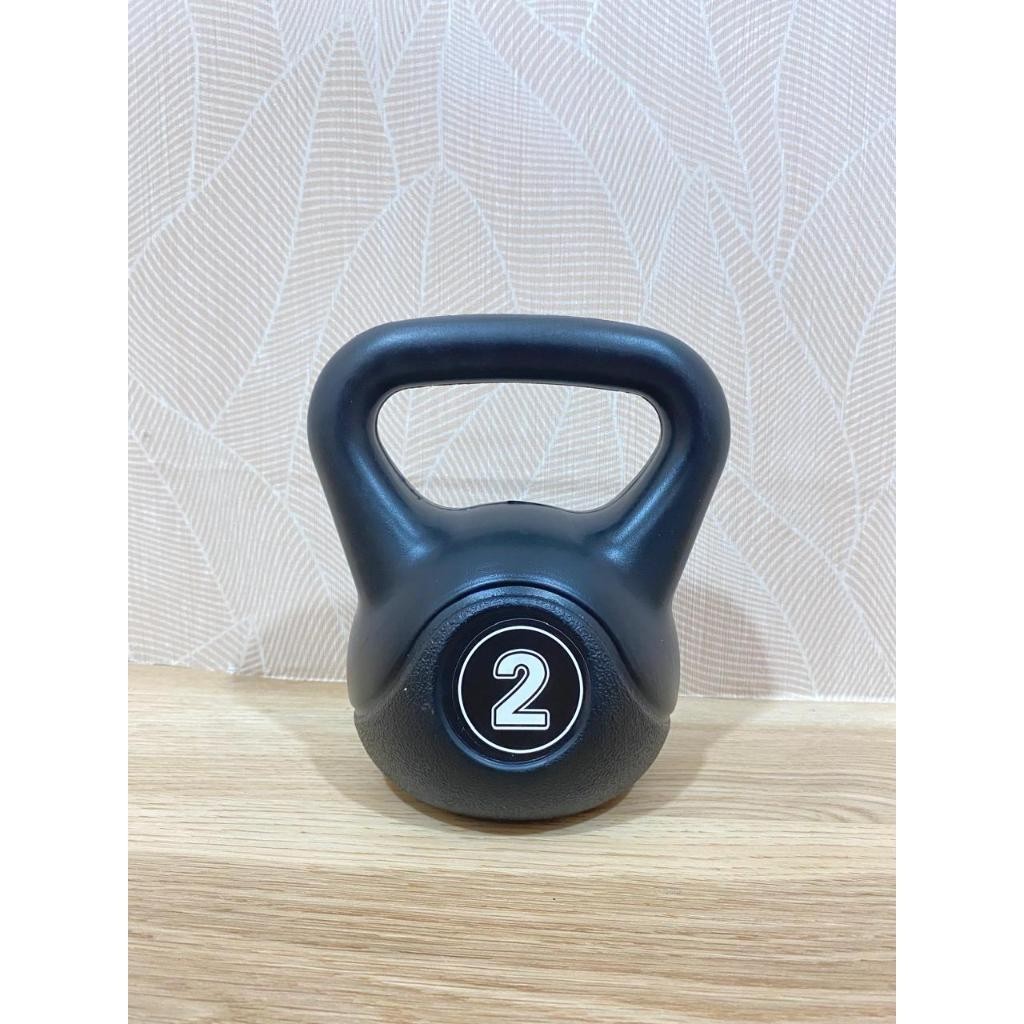 Jual POTENCE Kettlebell 2 KG Barbel 2 KG Dumbell 2kg Weight Lifting ...