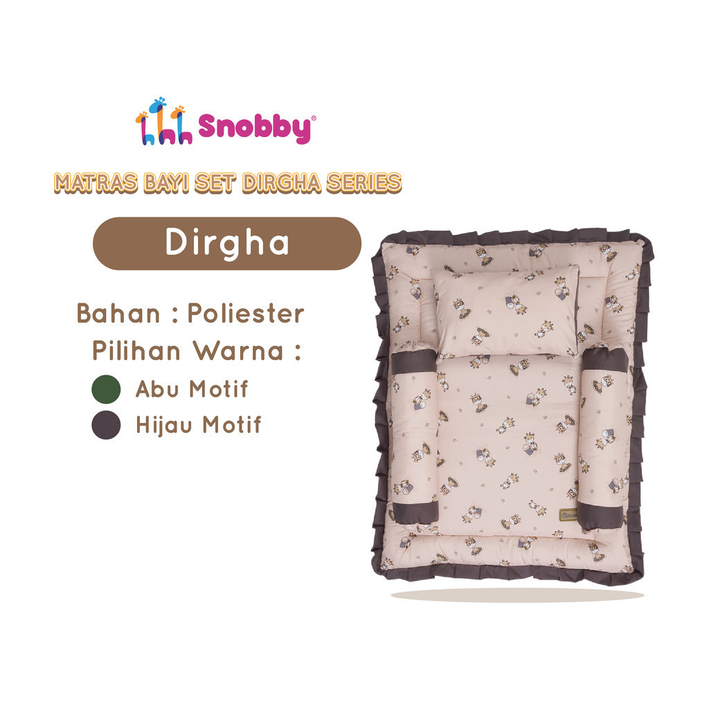 Jual Snobby Matras Bayi Set Dirgha Series | Shopee Indonesia