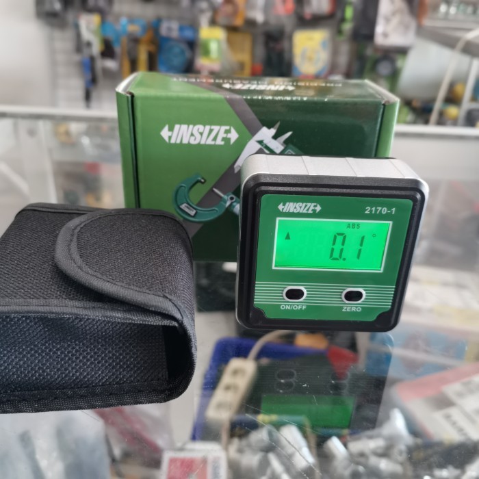 Jual ORIGINAL INSIZE Inclinometer digital insize alat ukur sudut miring ...