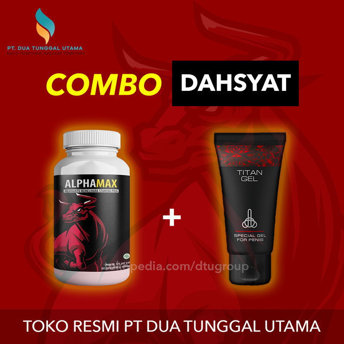 Jual Titan Gel Original + Alphamax Capsule Combo Dahsyat | Shopee Indonesia