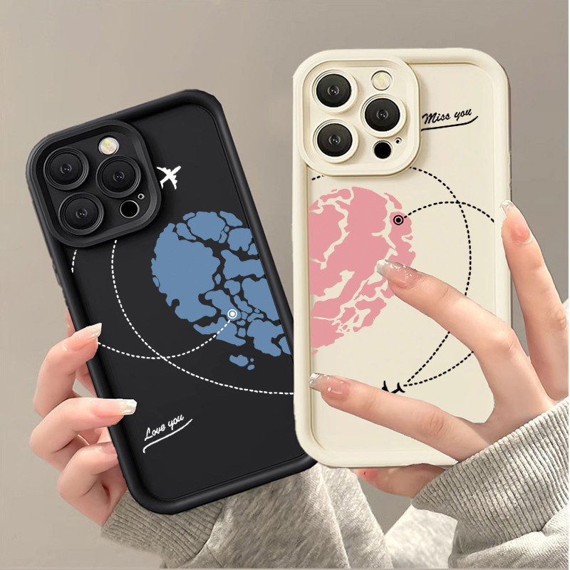 Jual UNIKCASE Casing Lucu Couple Hp Untuk iPhone 11 12 15 14 13 ...