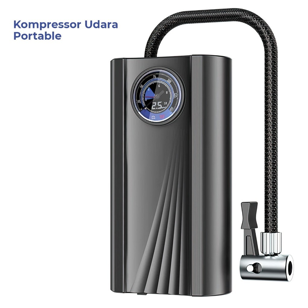 Jual Suksestech Kompressor udara Portable Pengukur Tekanan Pengisi Ban ...