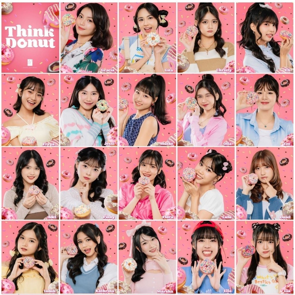 Jual PHOTOCARD JKT48 ISI 25PCS JPOP JKT48 NEWERA KOLEB DONUT LOVE TANGO ...