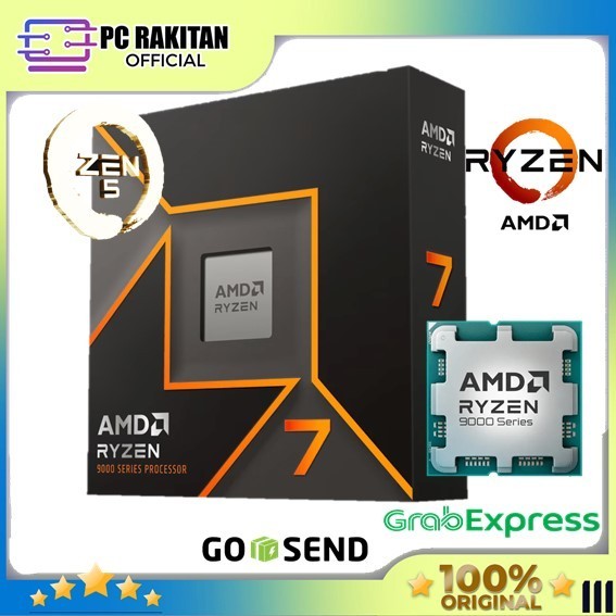 Jual AMD RYZEN 7 9700X (Socket AM5) | Shopee Indonesia