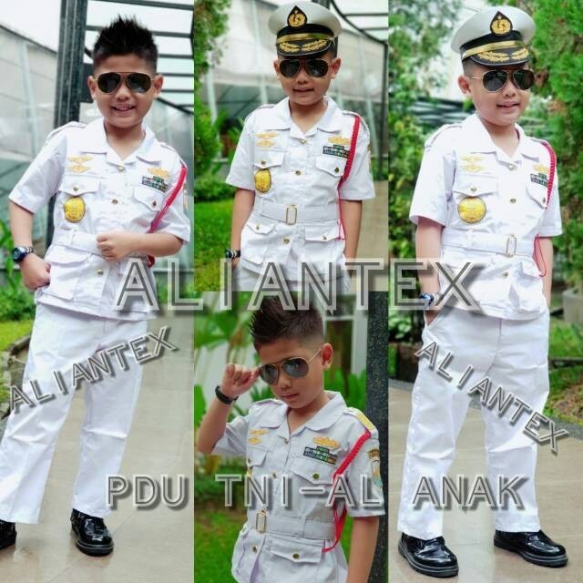Jual Spesial Promo [ COD ] PDU TNI-AL (SABUK) TANGAN PENDEK /BAJU ...