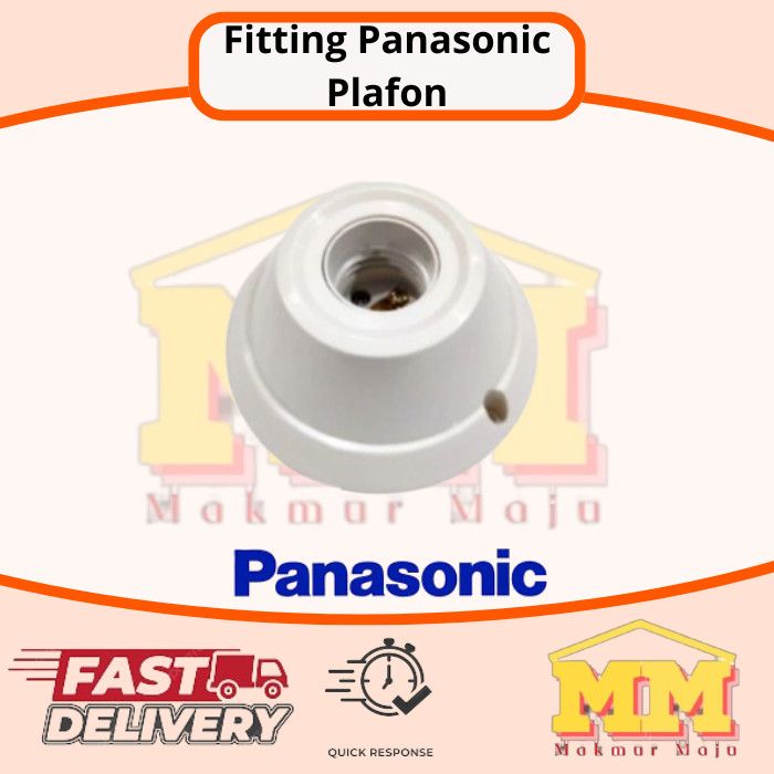Jual Fitting Lampu Plafon PANASONIC Fiting Rumah Lamp | Shopee Indonesia