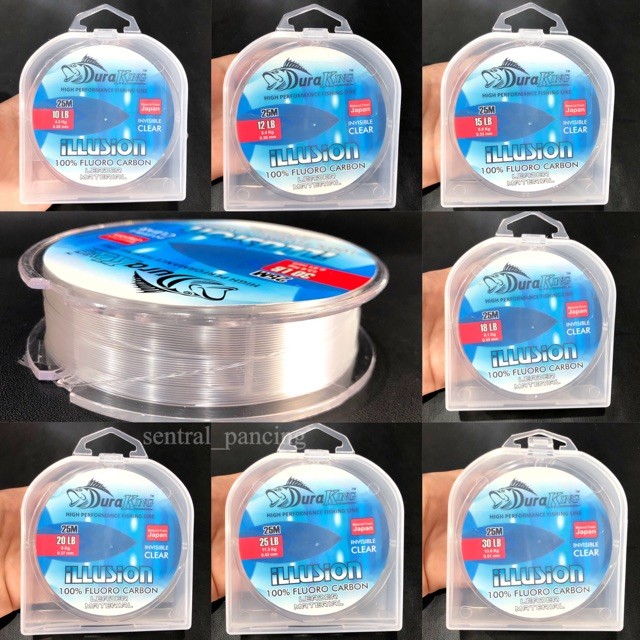 Jual Senar Leader Duraking Illusion 100% Fluorocarbon | Shopee Indonesia