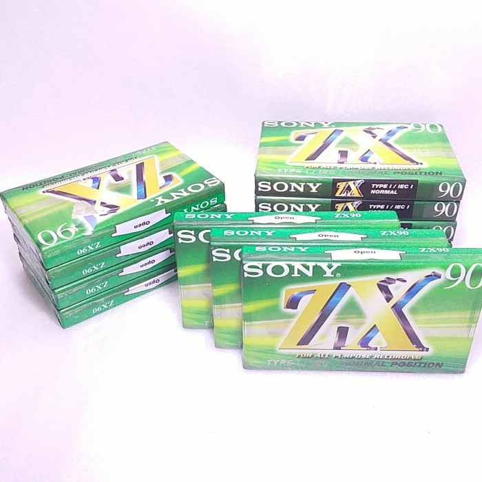 Jual Kaset tape pita kosong Sony untuk merekam durasi 90 menit | Shopee Indonesia