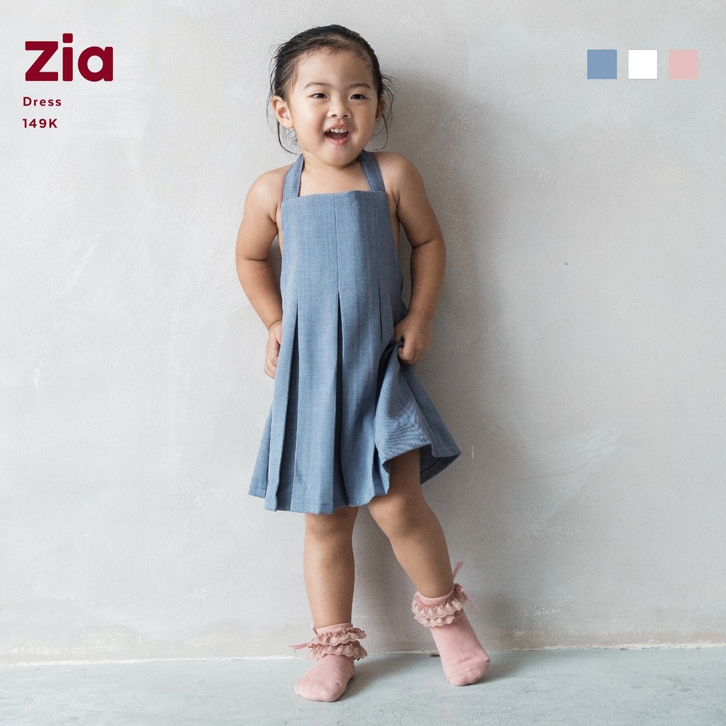 Jual Zia dress --- Wear Micha x With Ovisa x Ocha Wear | Halter Neck ...