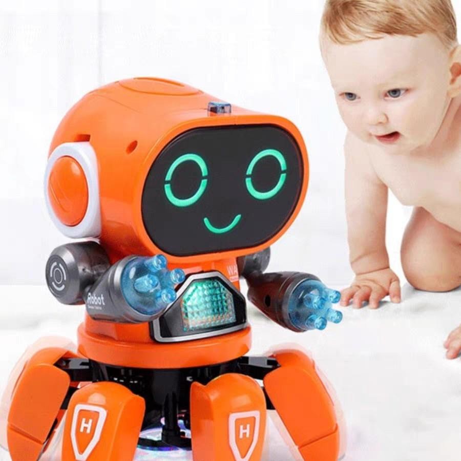 Jual COD Robot cerdas, bisa menyanyi dan menari, punya lampu, model ...