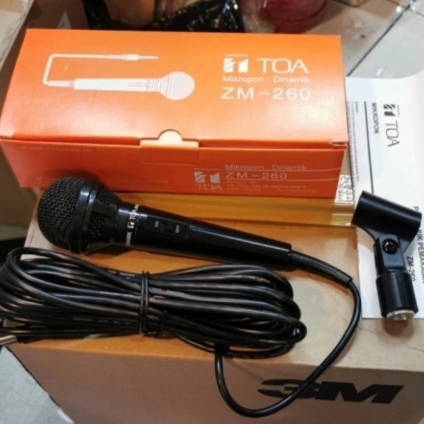 Jual Micropon Toa ZM - 260 Original / MIK TOA ZM 260 / Microphone Toa ...
