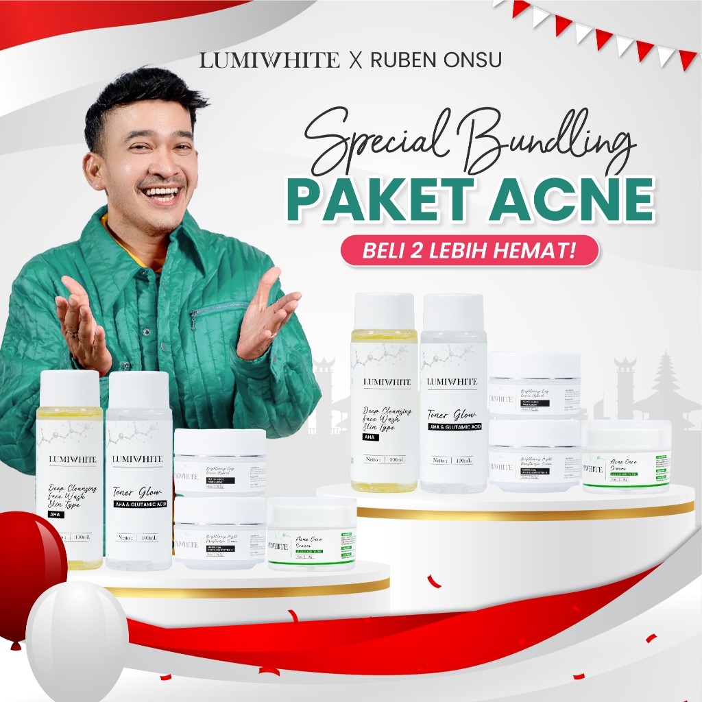 Jual Ruben Onsu x Lumiwhite - 2 PAKET Super ACNE | Shopee Indonesia
