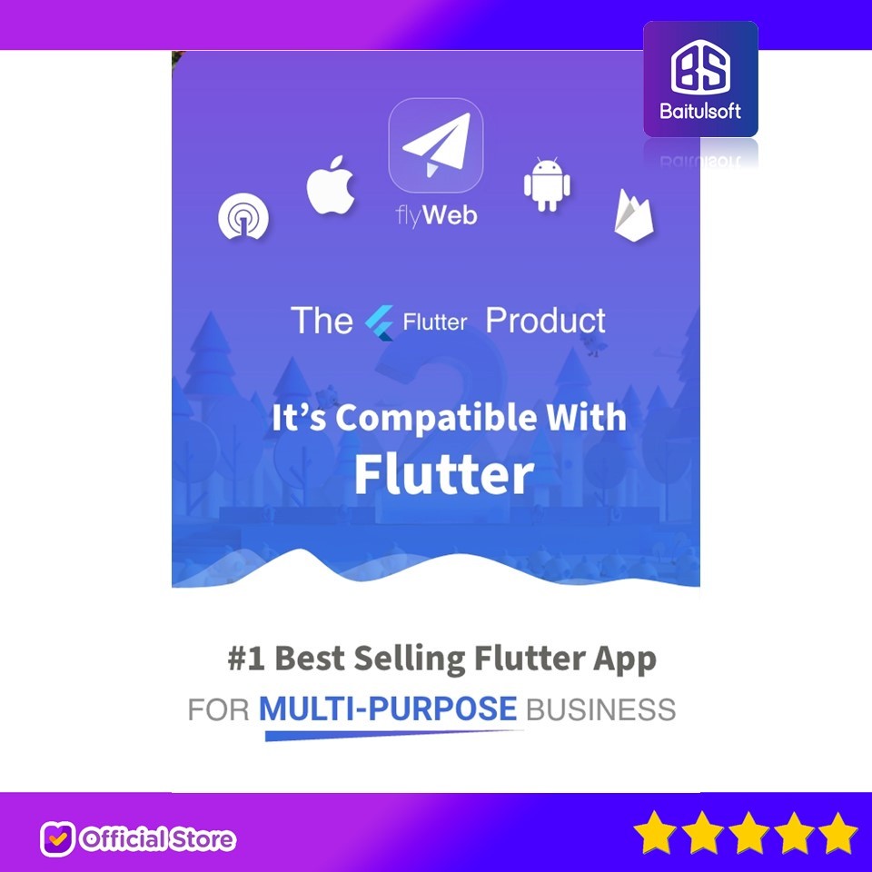 Jual SOURCE CODE APLIKASI FLYWEB FOR WEB TO APP CONVERTOR FLUTTER ...