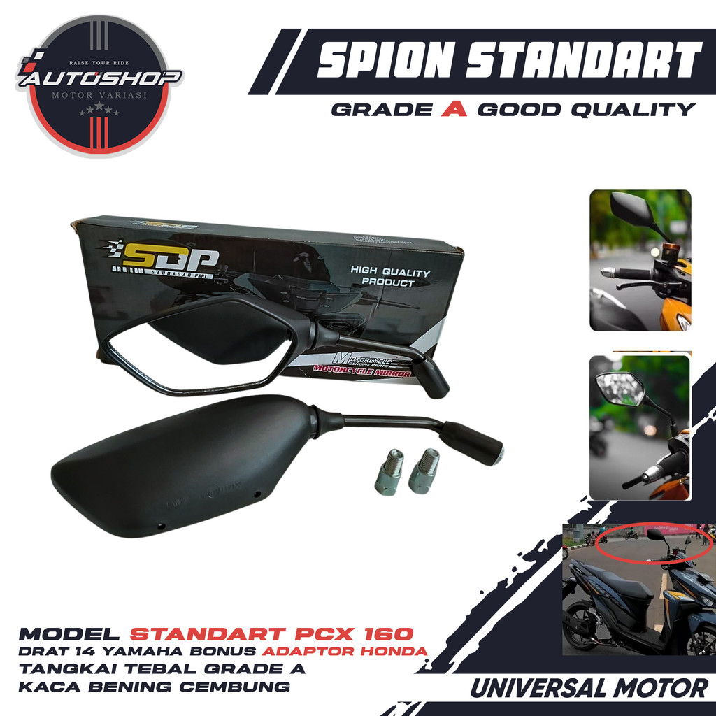 Jual Sale Spion Pcx 150 Model Standart Kaca Sepion Mirror Pcx Vario Adv ...
