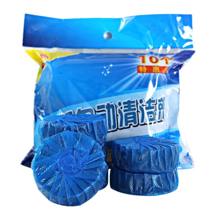 Jual Tablet Biru Pewangi Pembersih Kloset Closet Toilet WC Penyegar ...
