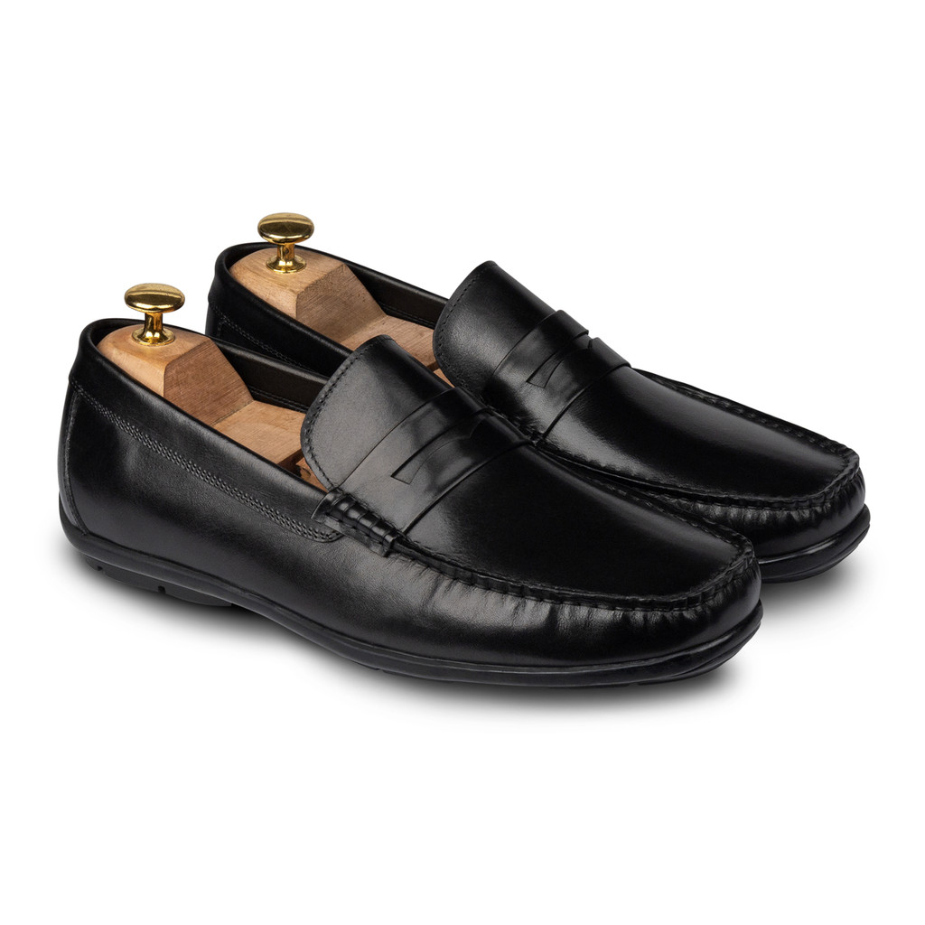 Jual Mocc Penny Black - Nappa Milano - Sepatu Kulit Pria | Shopee Indonesia