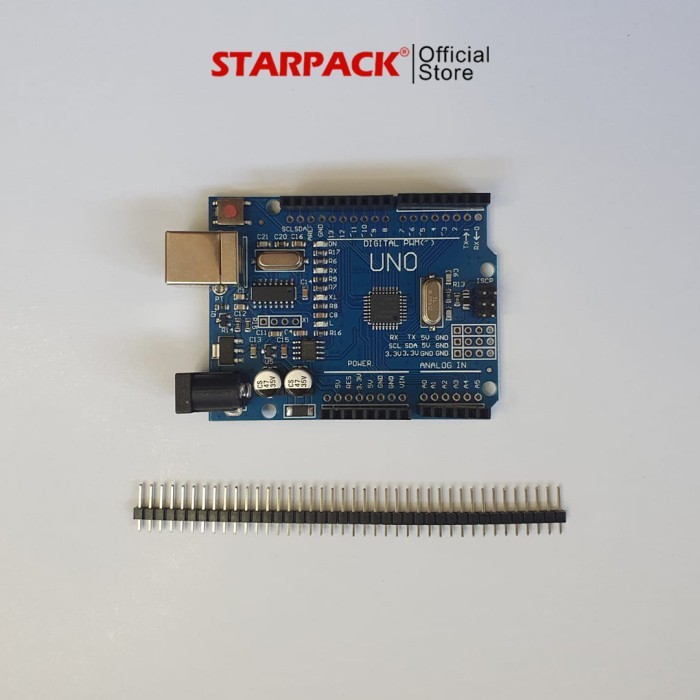 Jual ARDUINO UNO R3 ATMEGA 328P COMPATIBLE BOARD + USB CABLE | Shopee ...