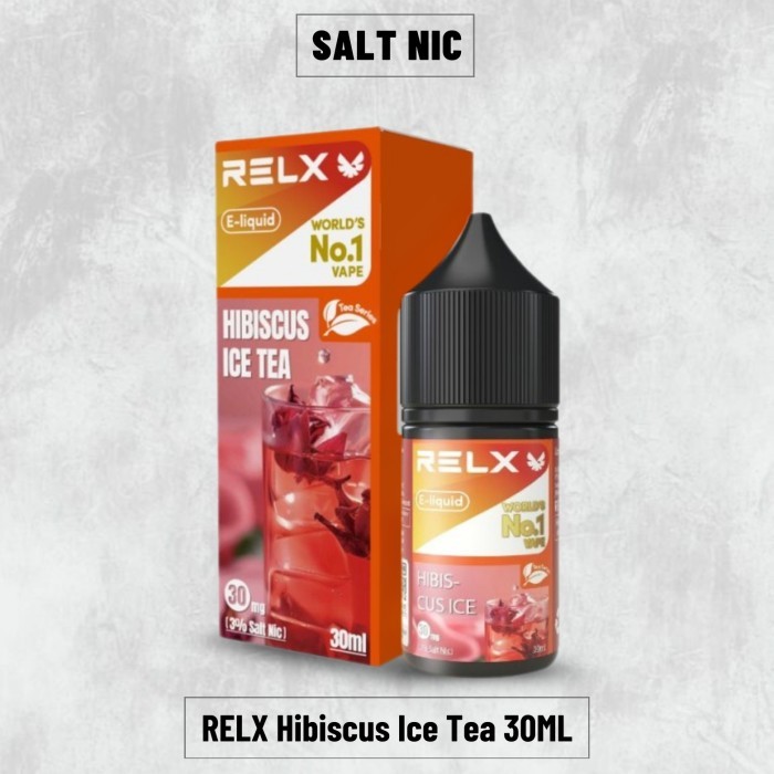 Jual RELX Hibiscus Ice Tea Salt Nic 30mL by RELX - Liquid RELX E-Liquid ...