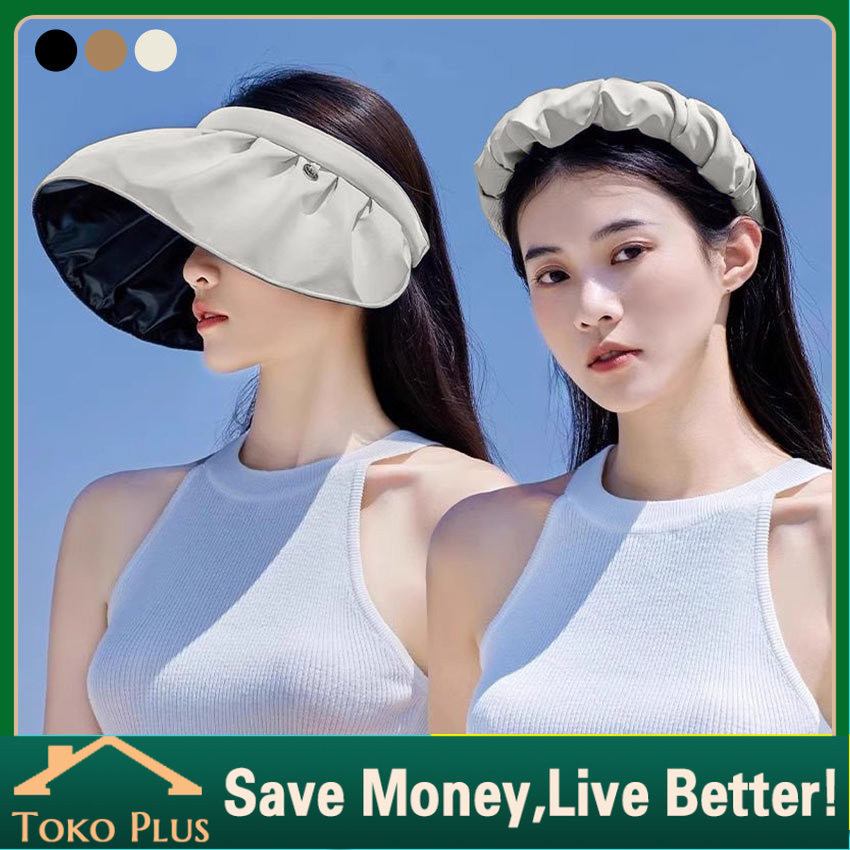 Jual Topi Visor Pantai Anti UV Wanita | Shopee Indonesia