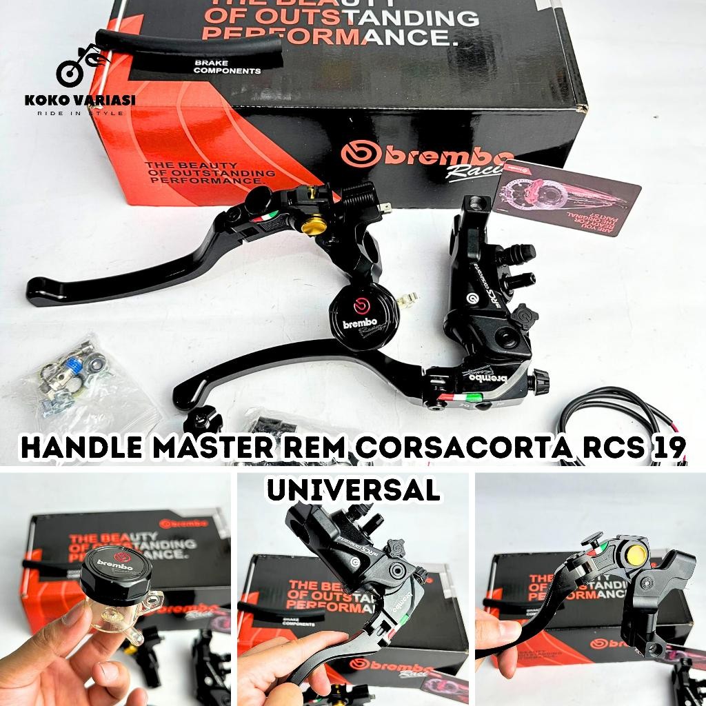 Jual Master Rem Corsacorta RCS19 Vietnam CNC Universal 1 Tabung Master ...