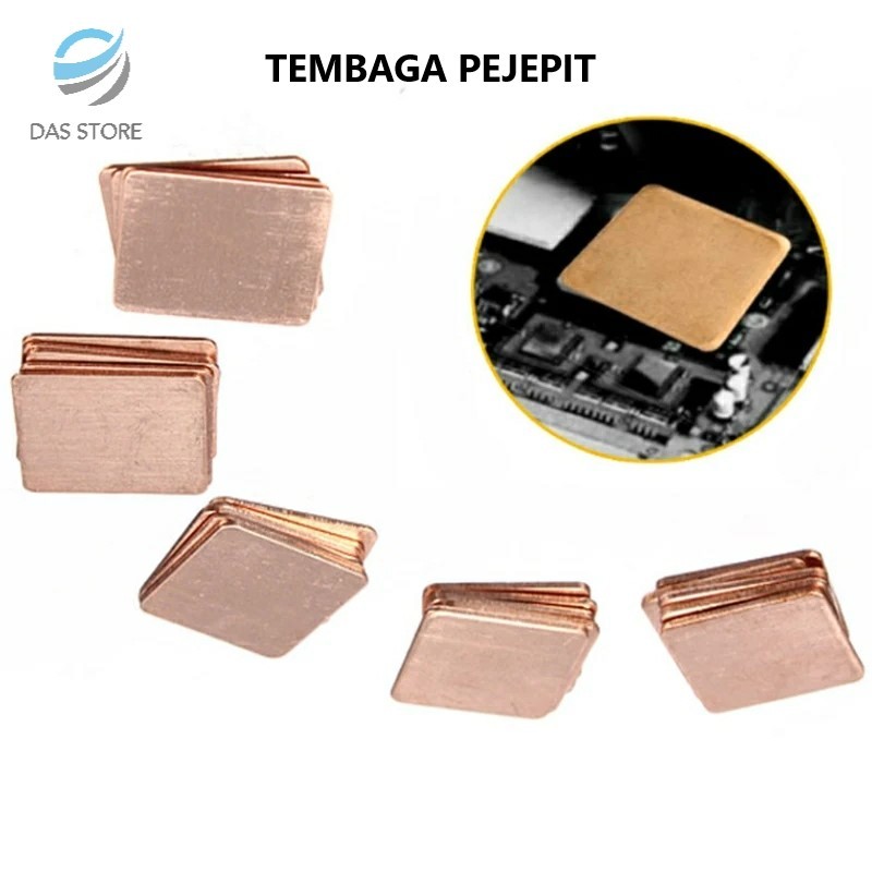 Jual Thermal Pad Thermalpad Copper Tembaga Heatsink CPU GPU VGA ...